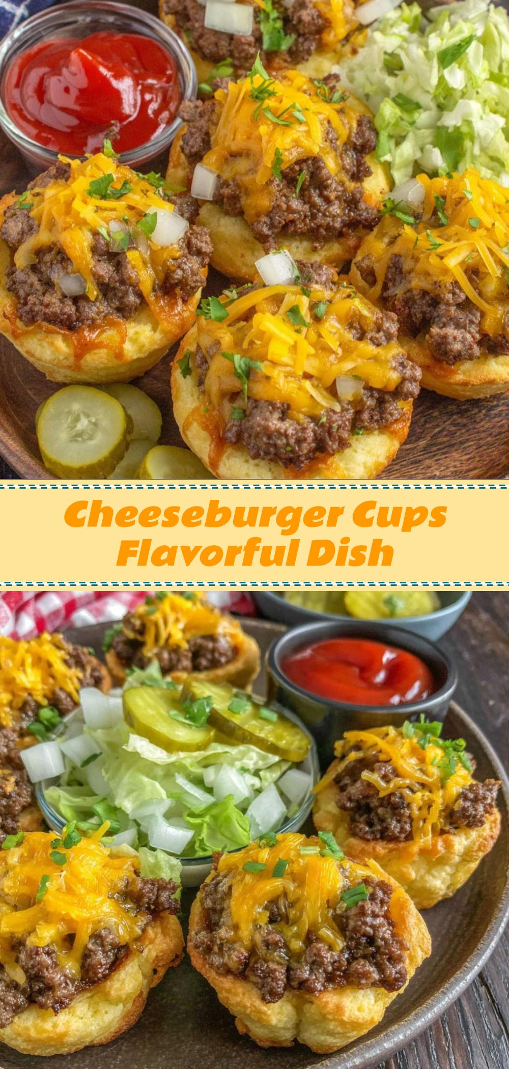 Delicious Cheeseburger Cups for Easy Meals - cozy baking life