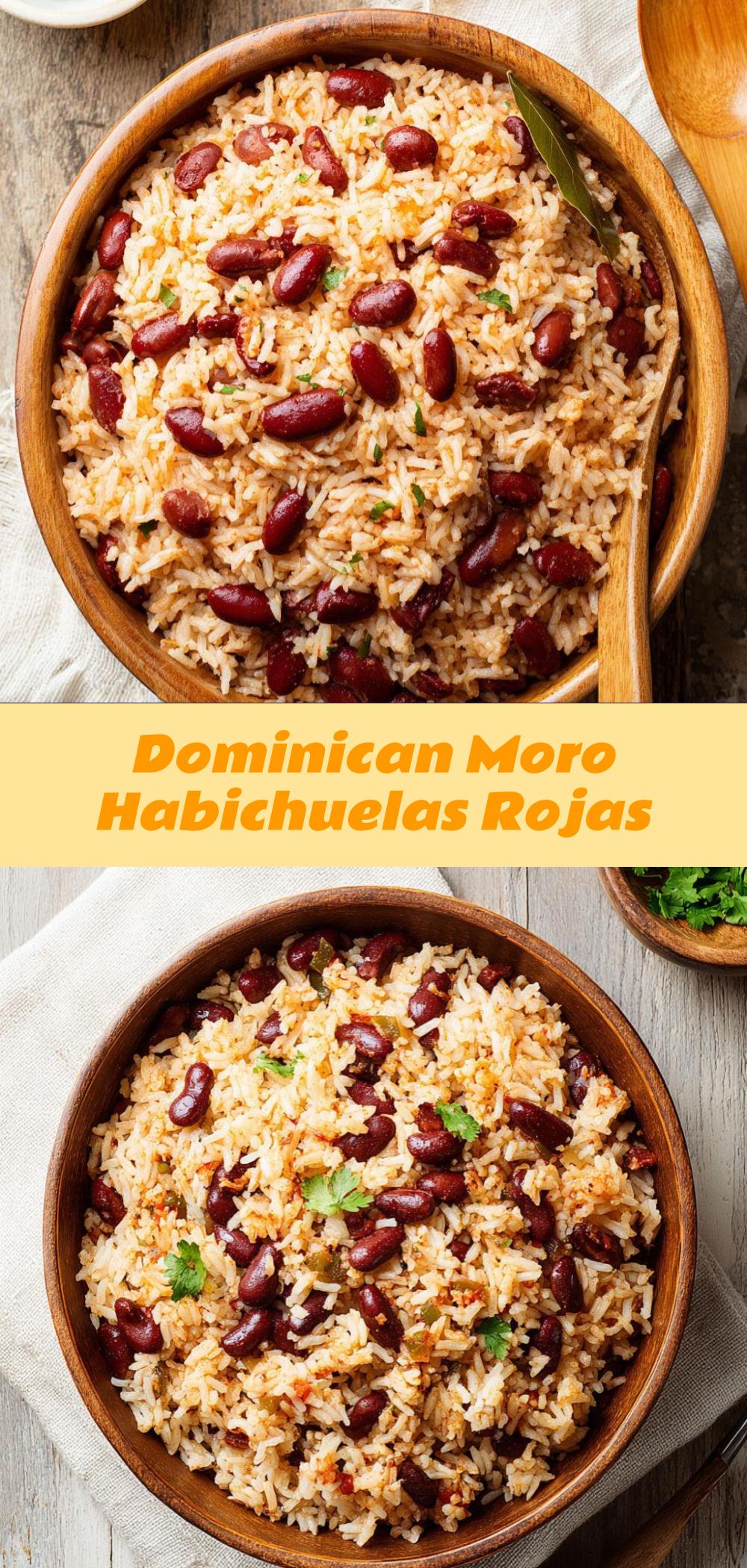 Dominican Moro with Red Beans and Rice - cozy baking life